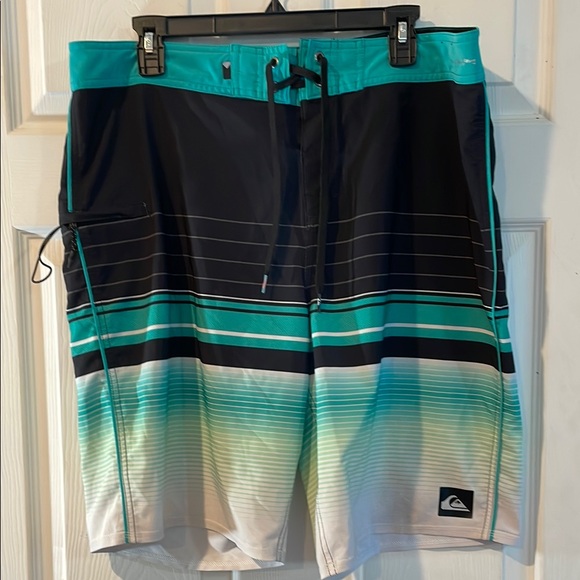 Quiksilver | Swim | Quicksilver Size36 Mens Swim Board Shorts Black And ...
